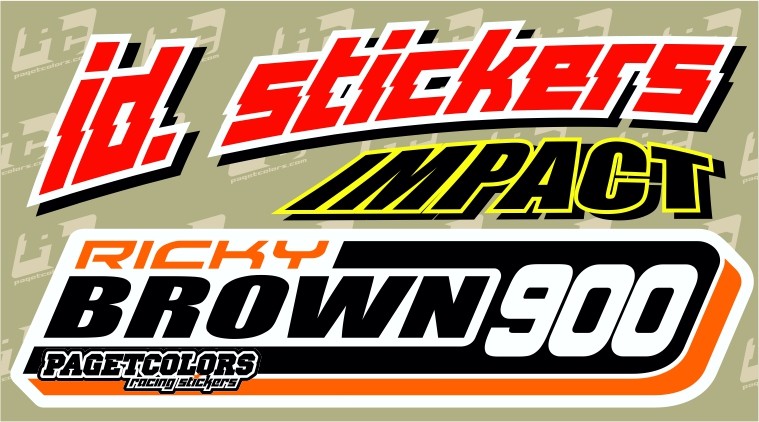 Stickers "IMPACT" - Paget ColorsPaget Colors