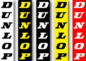 Stickers DUNLOP-3 - Paget ColorsPaget Colors
