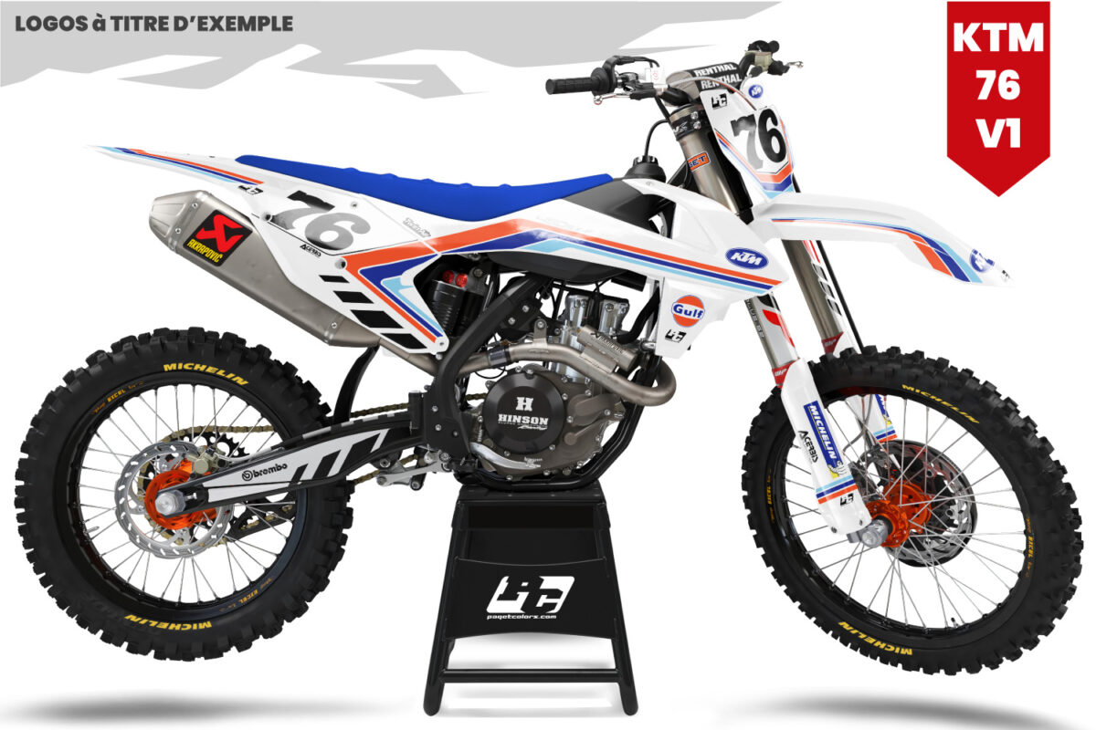 Kit déco KTM 016-018 #76 - Paget ColorsPaget Colors